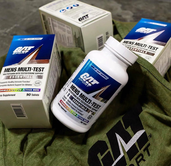 GAT MENS MULTI + TEST 60 TABS – FB Supplements & Candy World